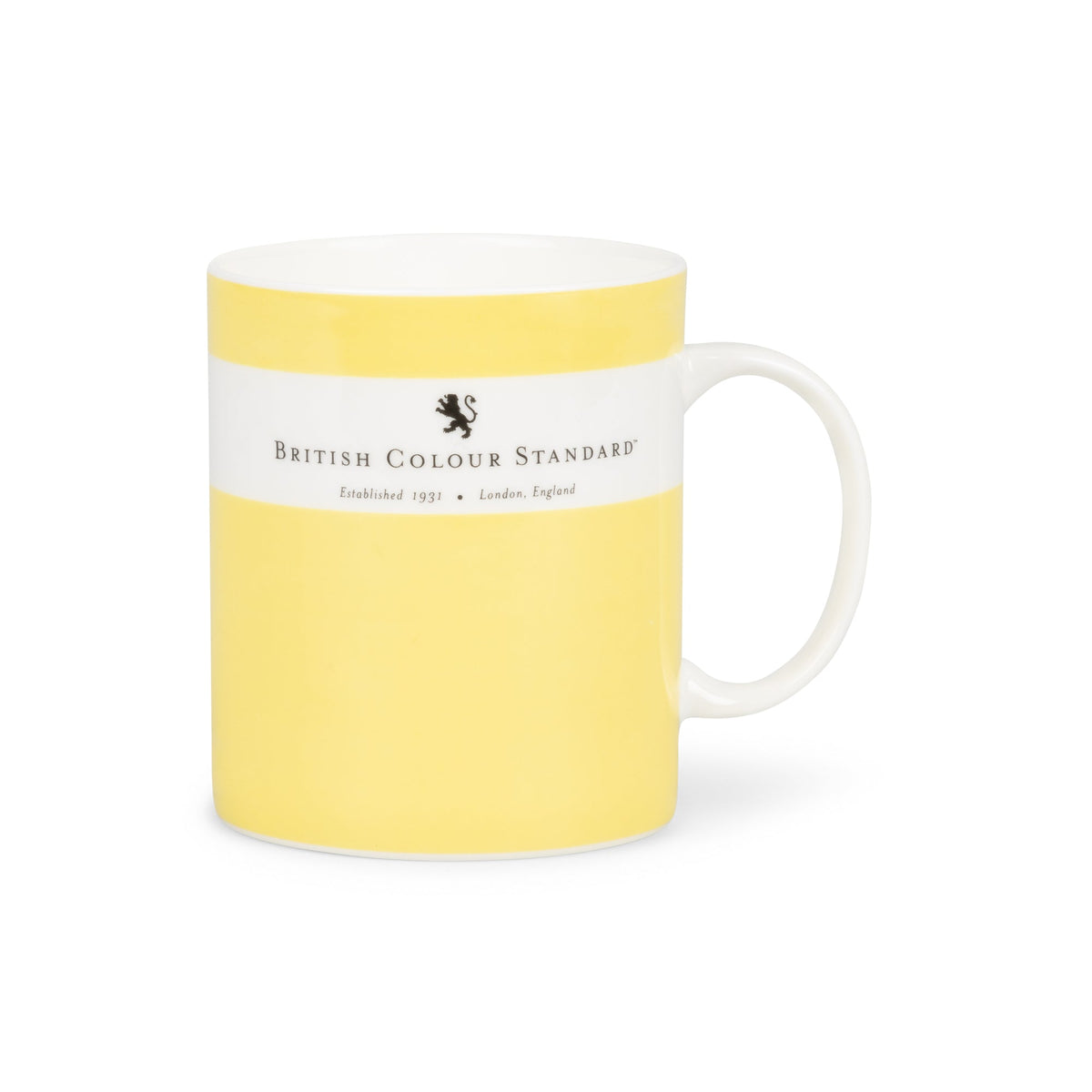 Colour Dictionary Mug - Sulphur Yellow – British Colour Standard